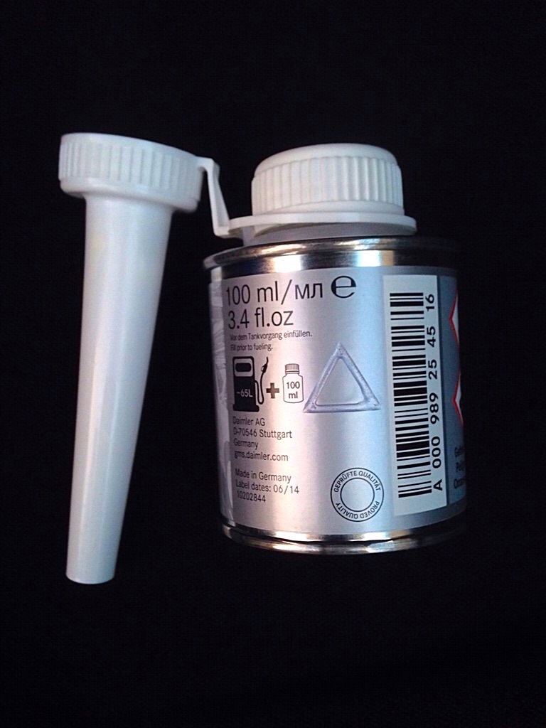 A000989254516 Добавка к топливу 100мл Mercedes | Запчасти на DRIVE2
