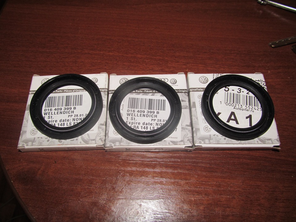 016409399B Уплотнительное кольцо вала VAG | Запчасти на DRIVE2