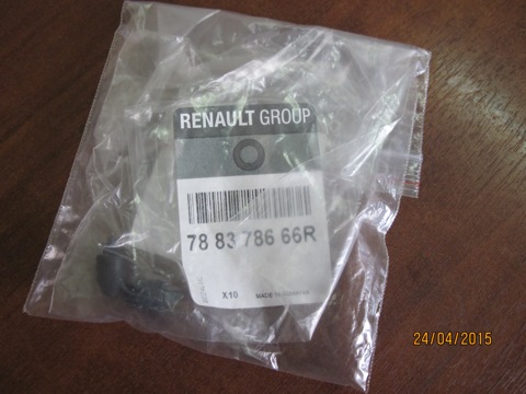 788378666R Буфер крышки люка наливной гор RENAULT | Запчасти на DRIVE2