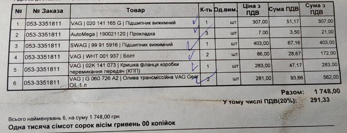 WHT001937 Пробка кпп болт сливной VAG | Запчасти на DRIVE2