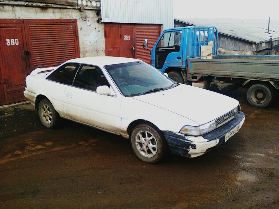 Before & After — Toyota Corolla Levin (AE91/92), 1,6 л, 1989 года | наблюдение | DRIVE2