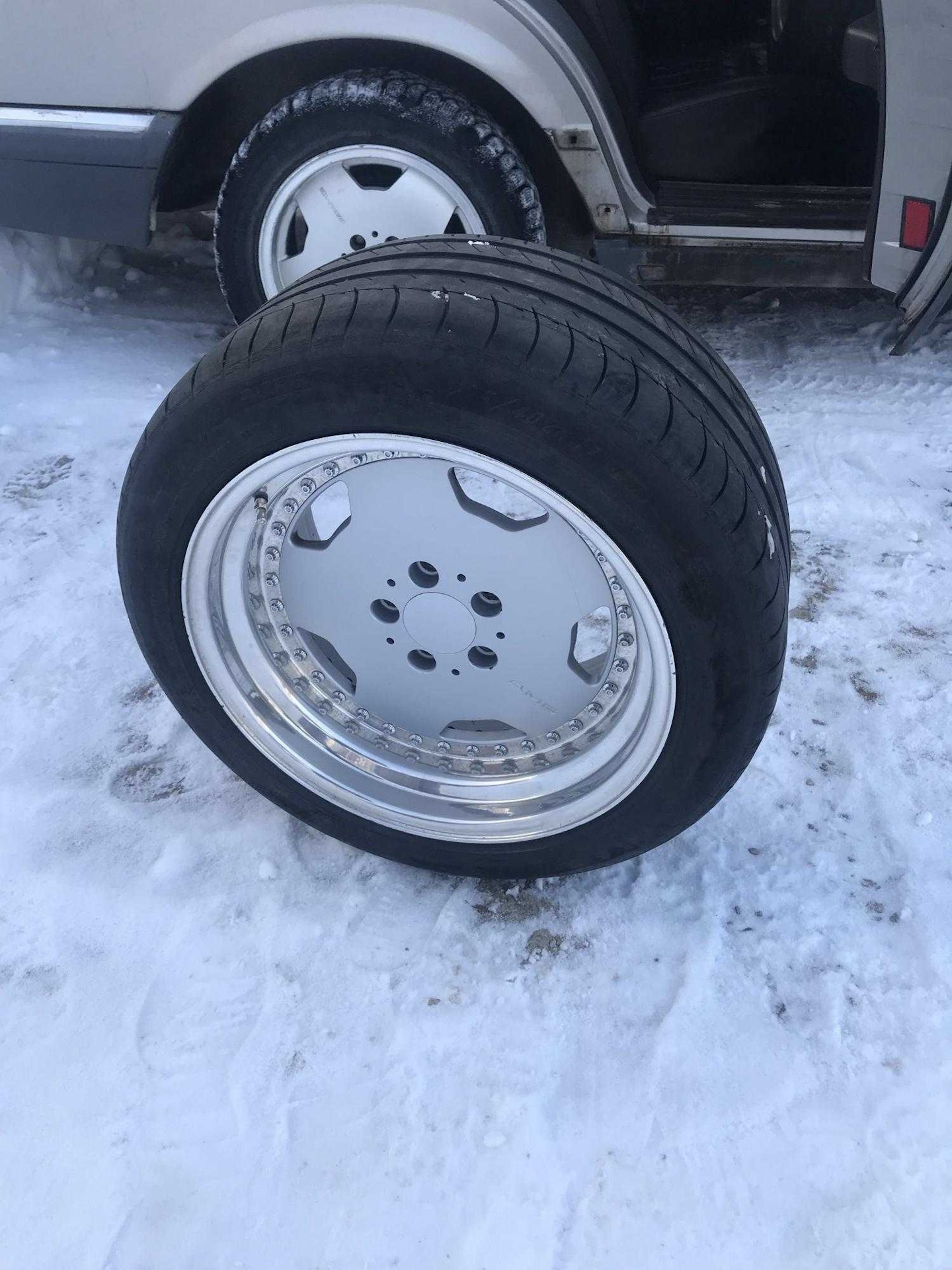 Диски AMG Aero 3-Piece — Audi 100 Avant (C4), 2,8 л, 1993 года ...