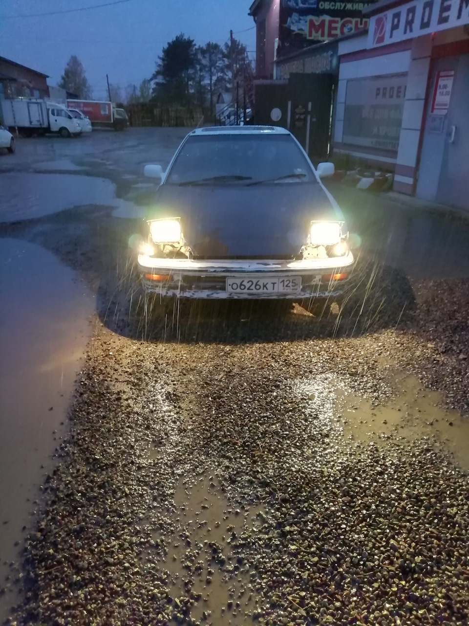 Ну вот мы теперь слепые))) — Toyota Corolla Levin (AE91/92), 1,6 л ...