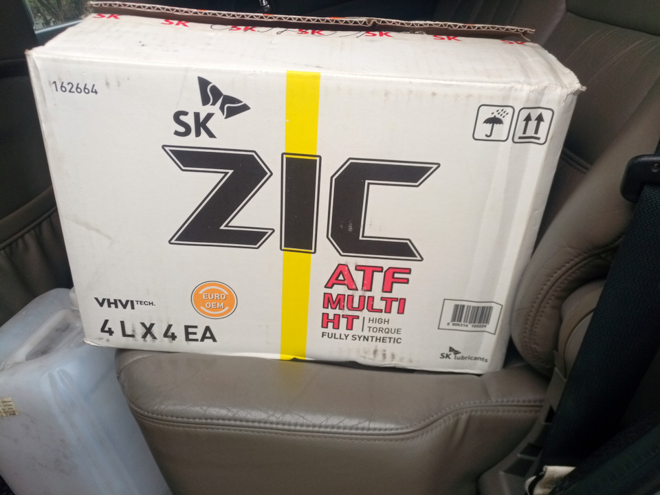 162664 Масло ATF Multi HT 4л ZIC | Запчасти на DRIVE2