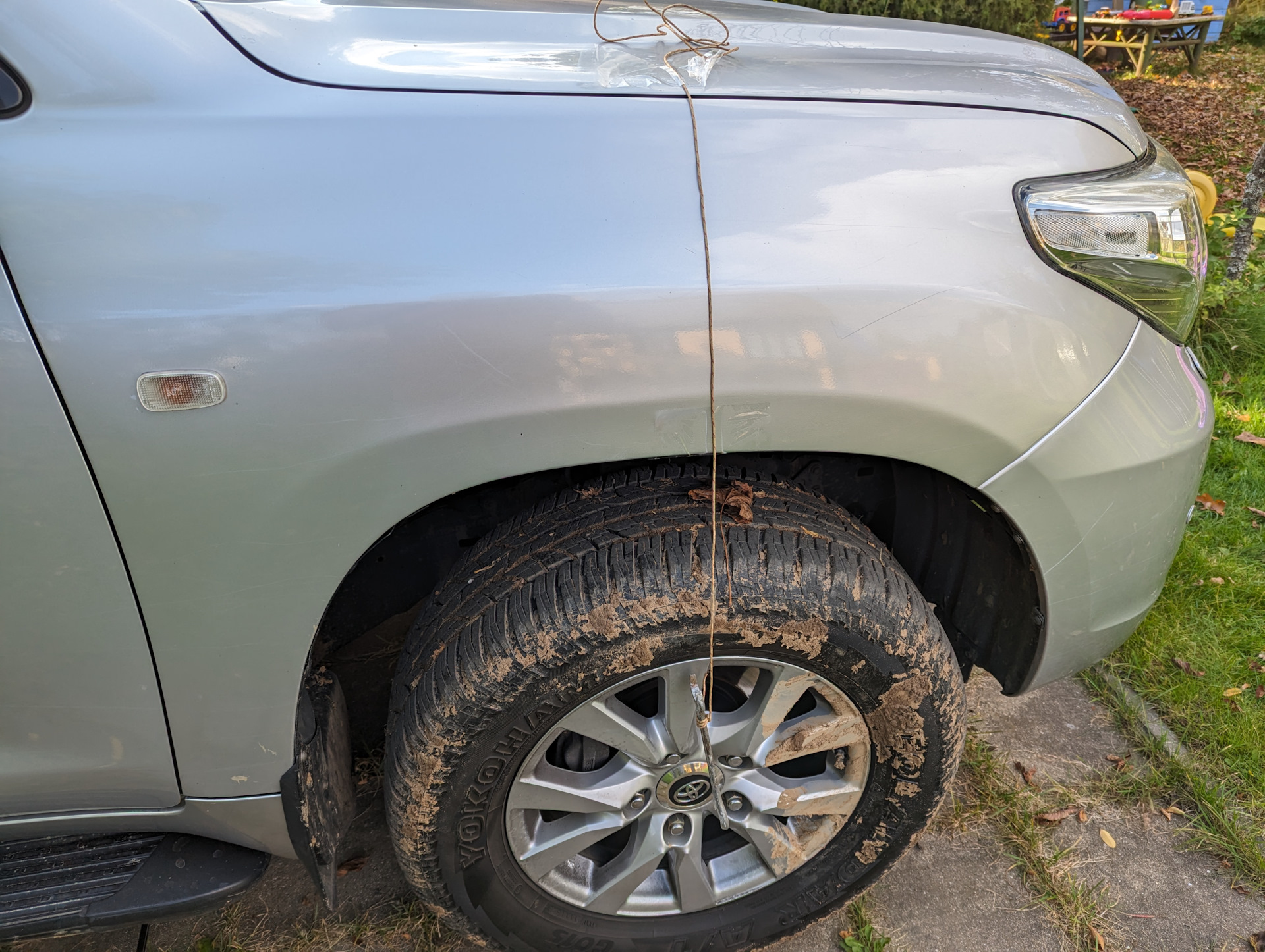 Проставки под передние пружины — Toyota Land Cruiser 200, 4,7 л, 2008 ...