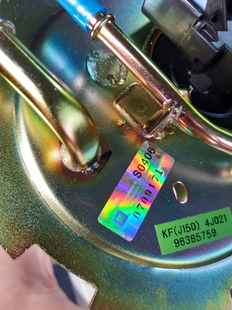 96385759 Модуль в сборе с бензонасосом GM | Запчасти на DRIVE2