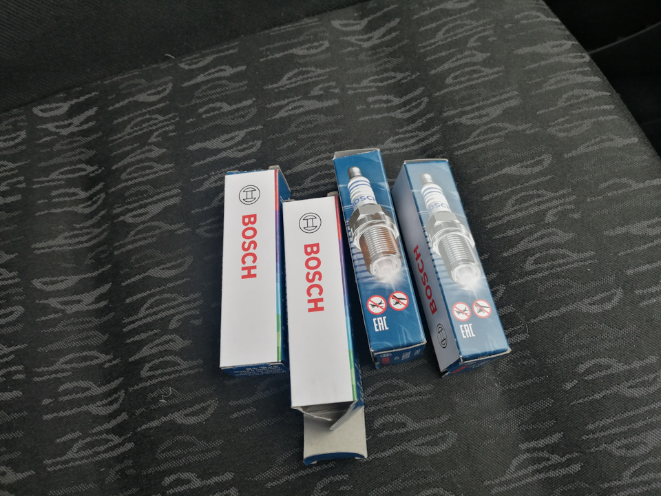 Новые свечи BOSCH — FR8SC / 0 242 229 797 — Peugeot 307, 2 л, 2002 года ...
