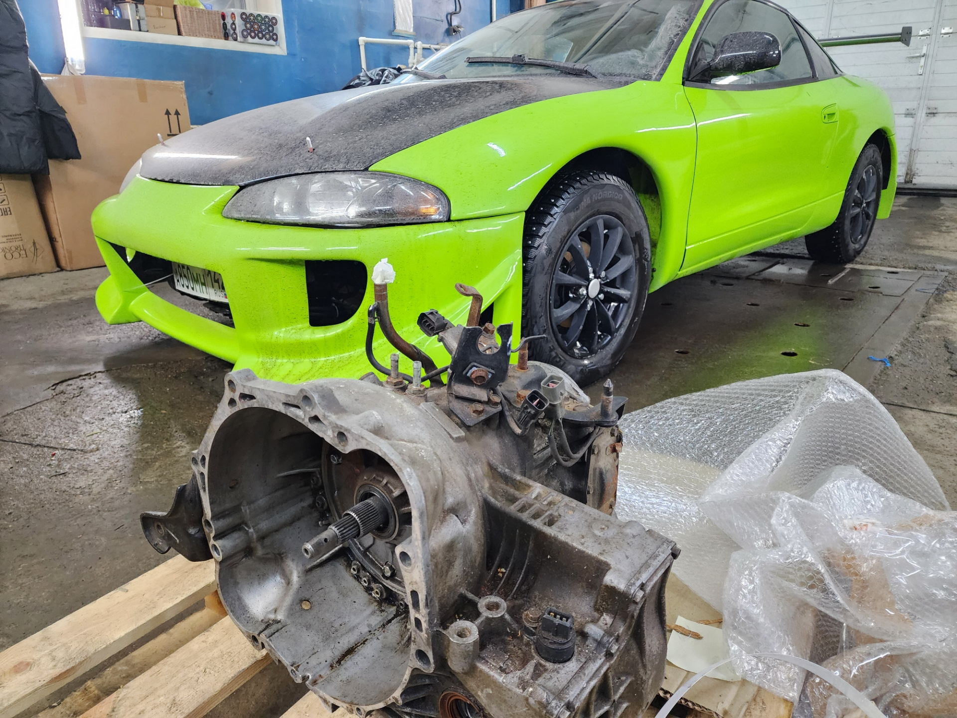 Пост 23. Замена АКПП — Mitsubishi Eclipse (2G), 2 л, 1995 года ...