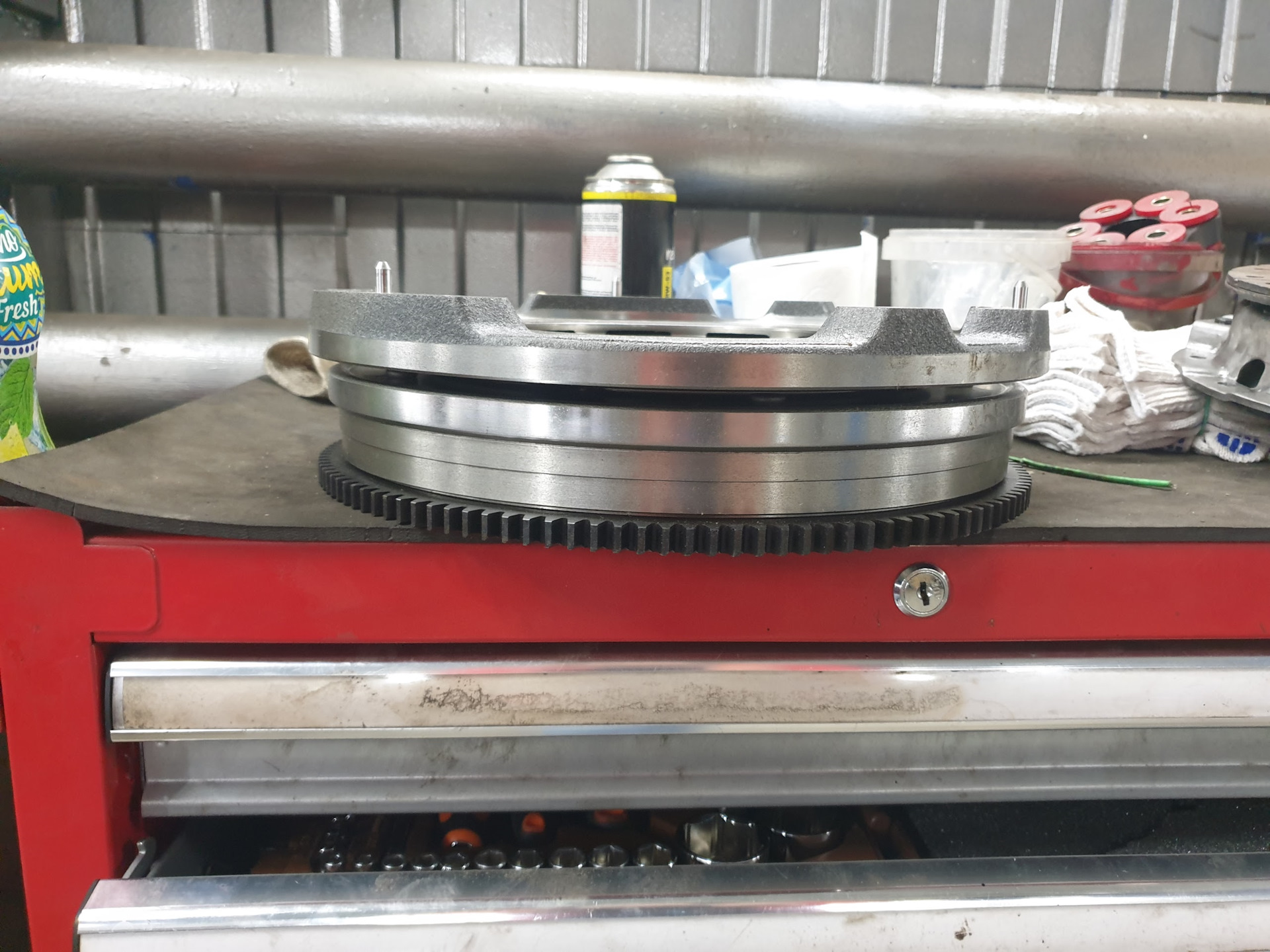 Замена сцепления — День первый. — Mitsubishi Pajero (4G), 3,2 л, 2008 ...