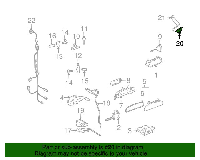 7L6907651A Датчик угла наклона VAG | Запчасти на DRIVE2