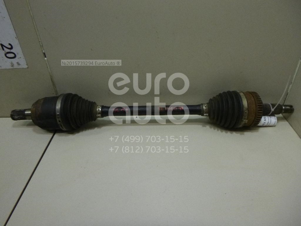 495002Y610 Приводной вал колеса KIA HYUNDAI | Запчасти на DRIVE2