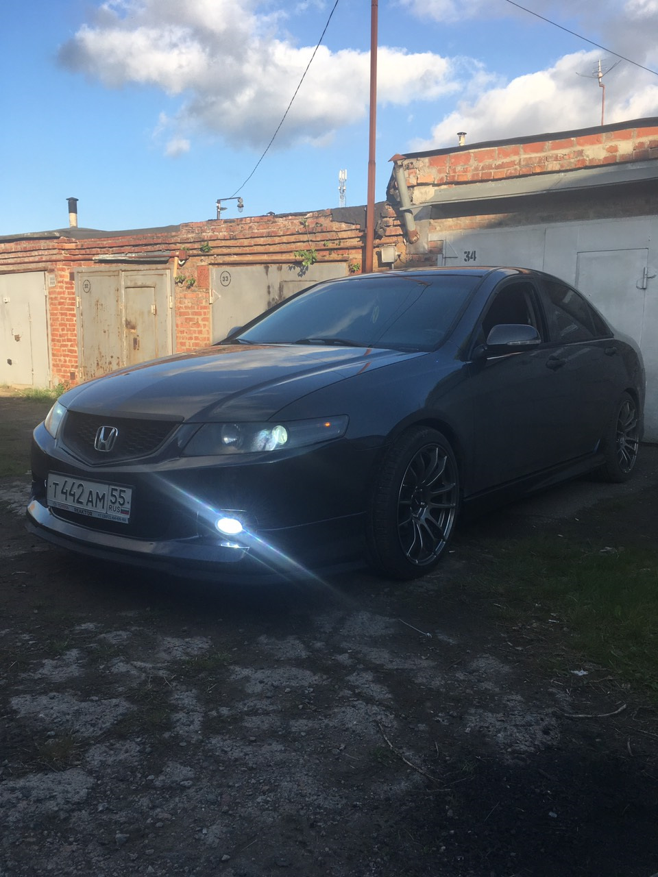 Пороги Modulo дорест — Honda Accord (7G), 2 л, 2005 года | тюнинг | DRIVE2