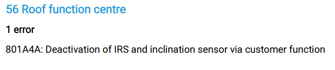 Поиск редких ошибок BMW : bmwfault.codes. Ошибка 801A4A и 138701. — BMW ...