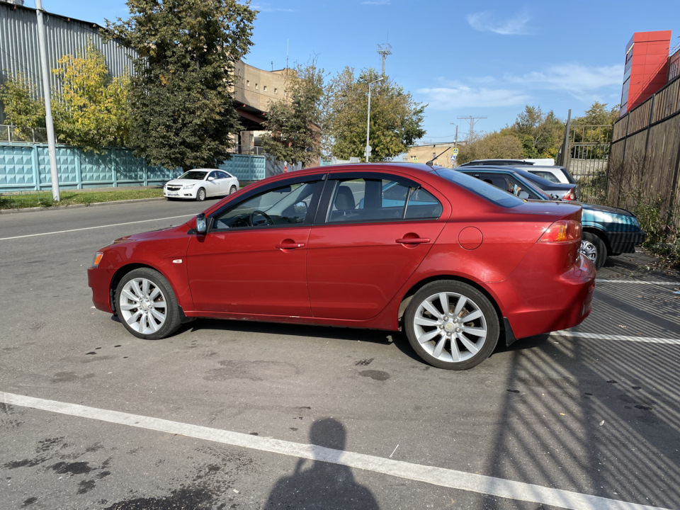 [Мнение-впечатление] Диски Ralliart r18 — Mitsubishi Lancer X, 1,5 л, 2008 года | тюнинг | DRIVE2