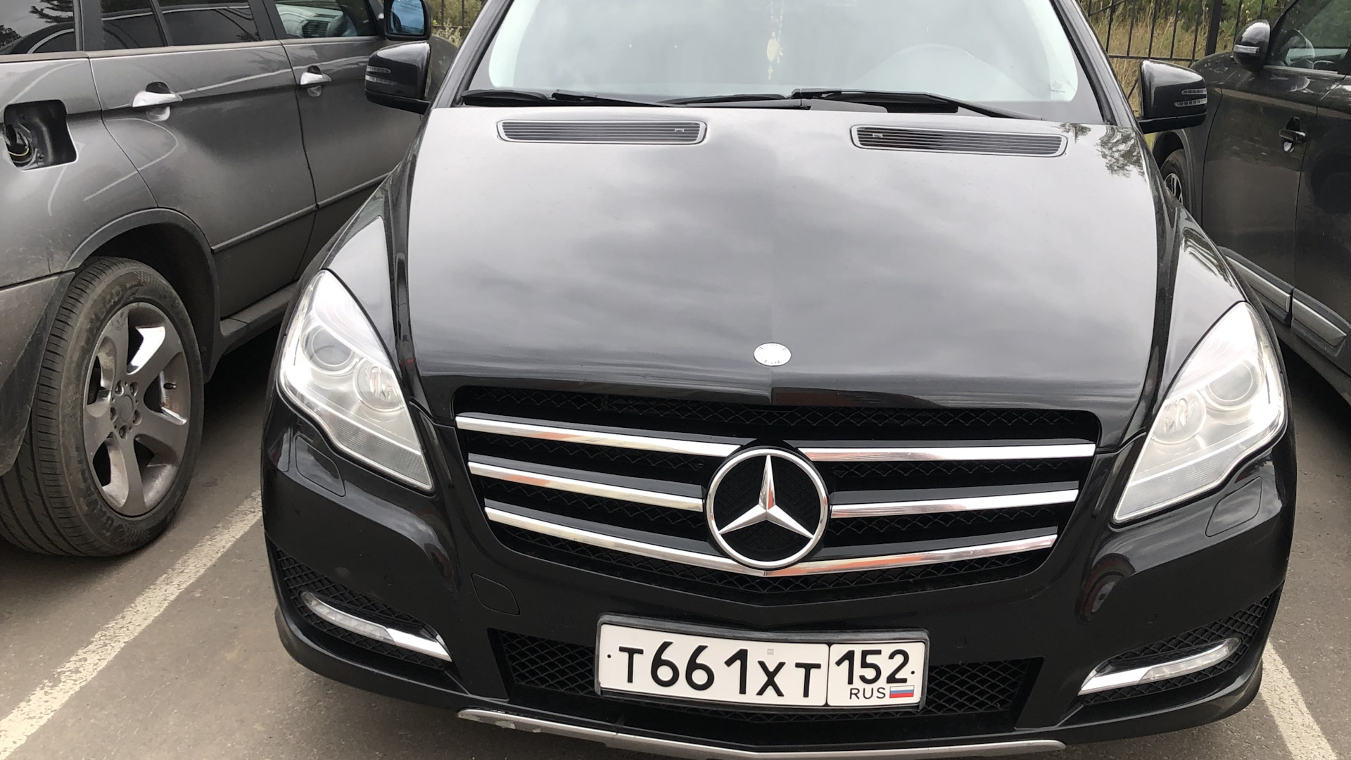 Mercedes-Benz R-Class (W251) 3.0 дизельный 2012 | Черный Бегемот на DRIVE2
