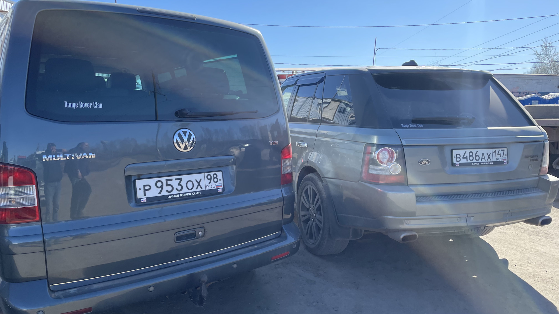 Range Rover Clan🤘🏻 — Land Rover Range Rover Sport (1G), 4,4 л, 2006 ...