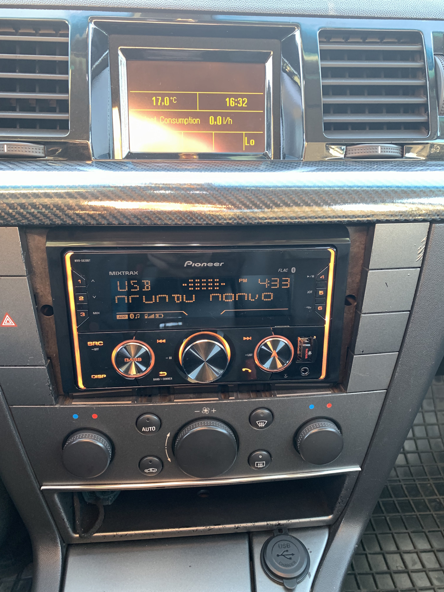 Новая магнитола ) pioneer 620bt — Opel Vectra C, 2,2 л, 2002 года ...