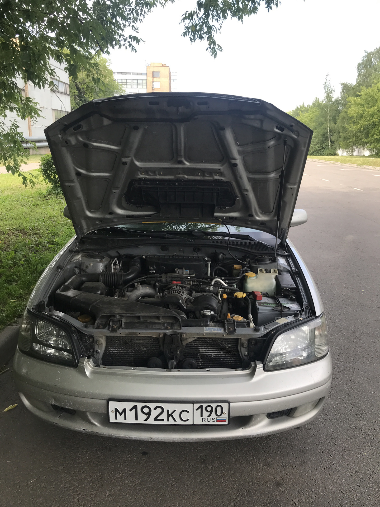 Газовые упоры капота — Subaru Legacy (BE/BH/BT), 2,5 л, 2000 года ...