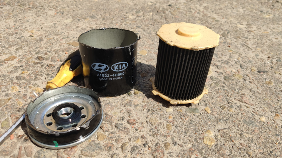 319224H900 Топливный фильтр двигателя KIA HYUNDAI | Запчасти на DRIVE2