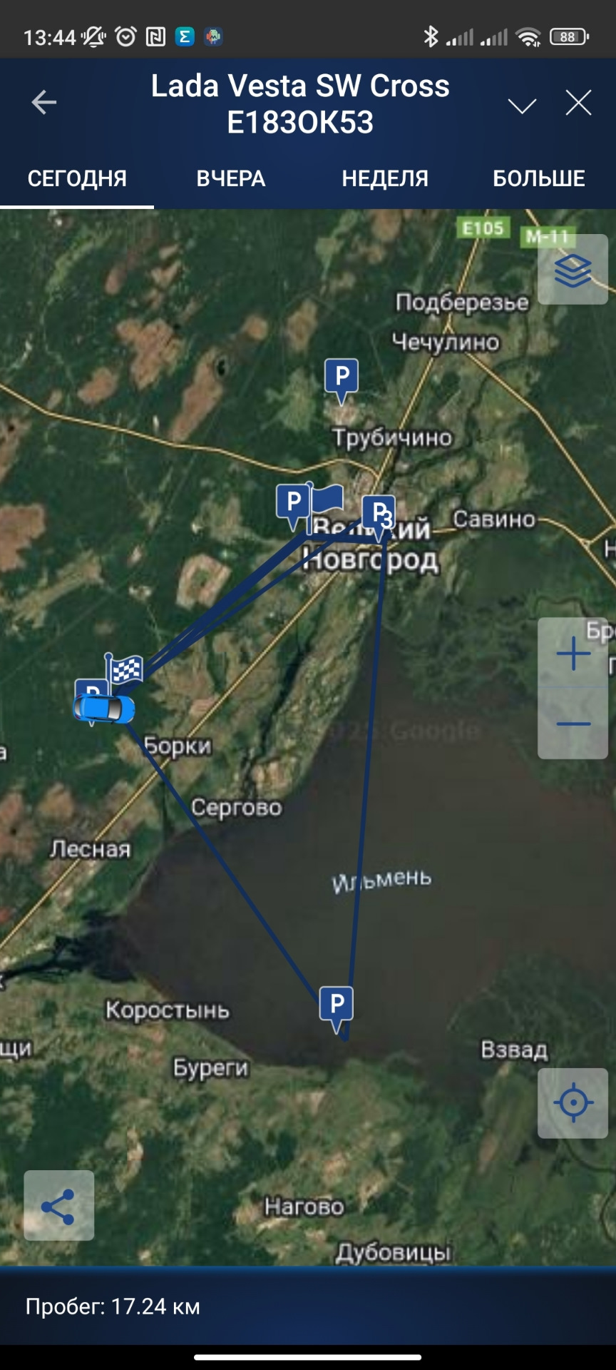 Проблемы с GPS, глонасс. — Lada Vesta SW Cross (1G), 1,6 л, 2020 года ...