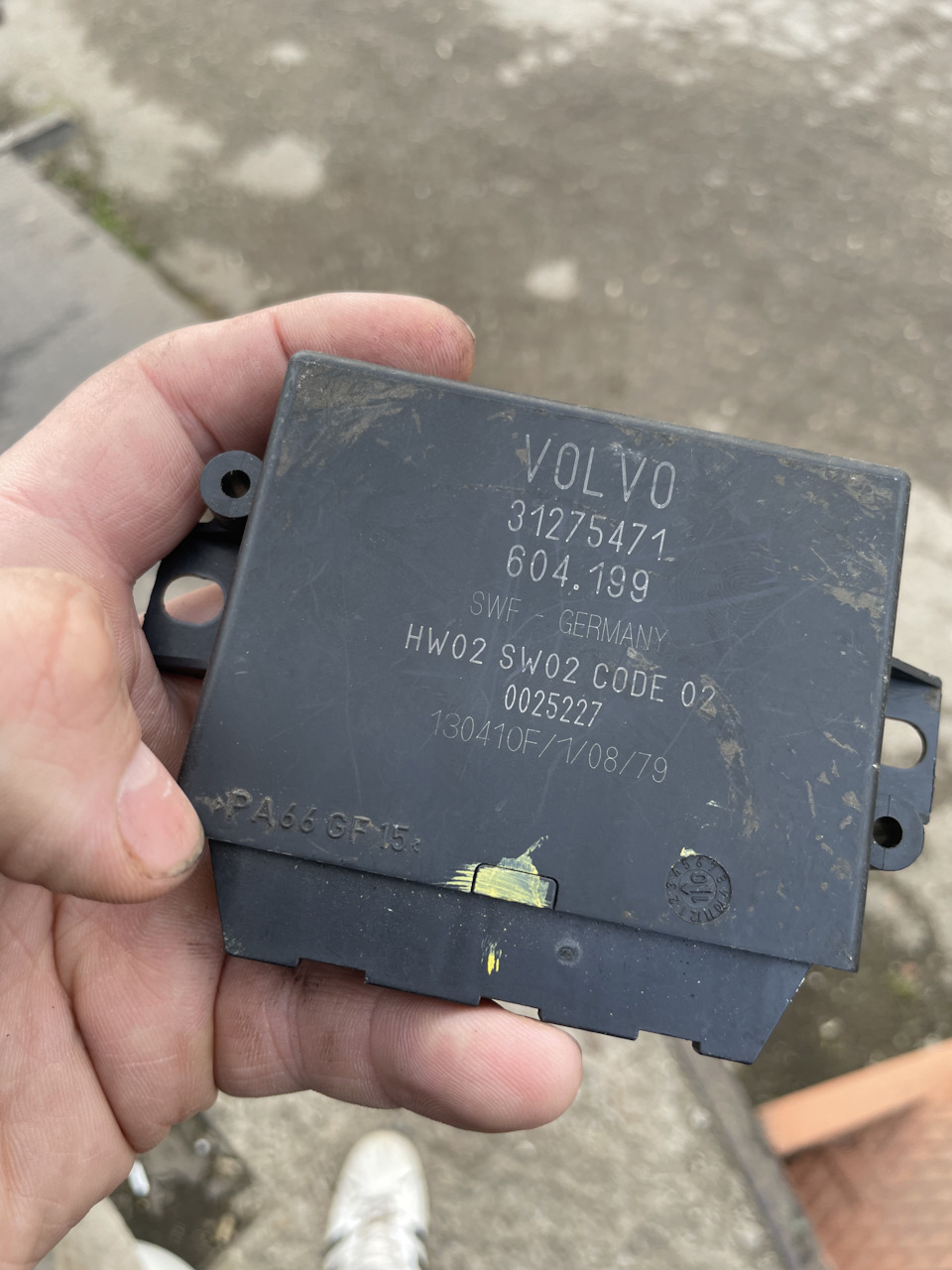 31275471 Блок управления парктроников Volvo | Запчасти на DRIVE2