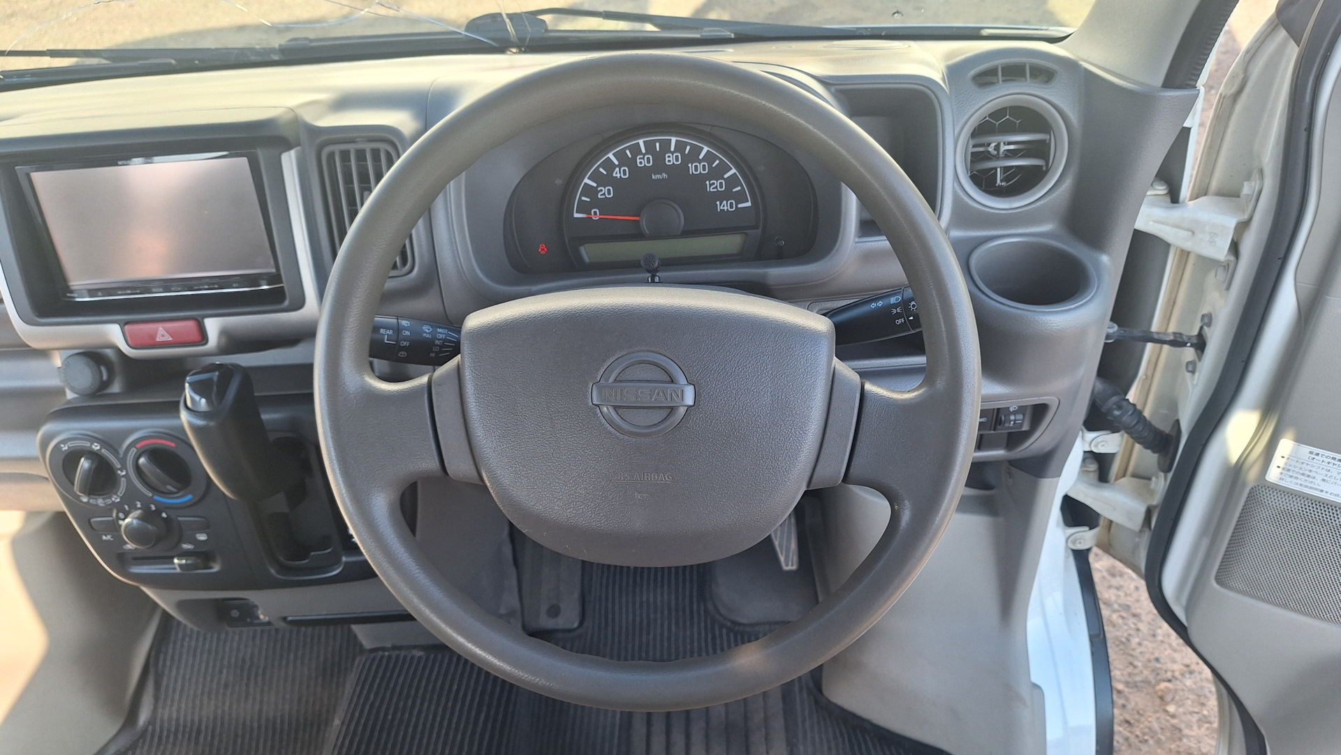 Временная перешивка руля — Nissan NV100 Clipper (1G), 0,7 л, 2015 года ...