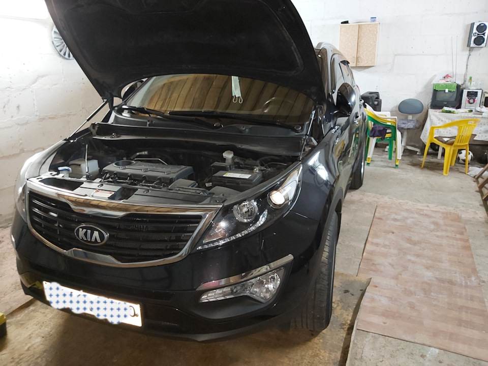 Заменил антифриз — KIA Sportage (3G), 2 л, 2013 года | другое | DRIVE2