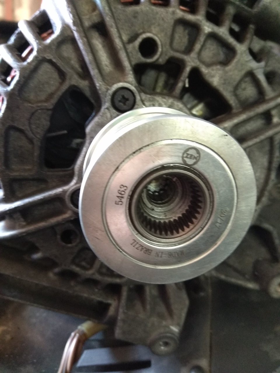 Ремонт генератора — Mercedes-Benz E-Class (W211), 2,2 л, 2005 года ...