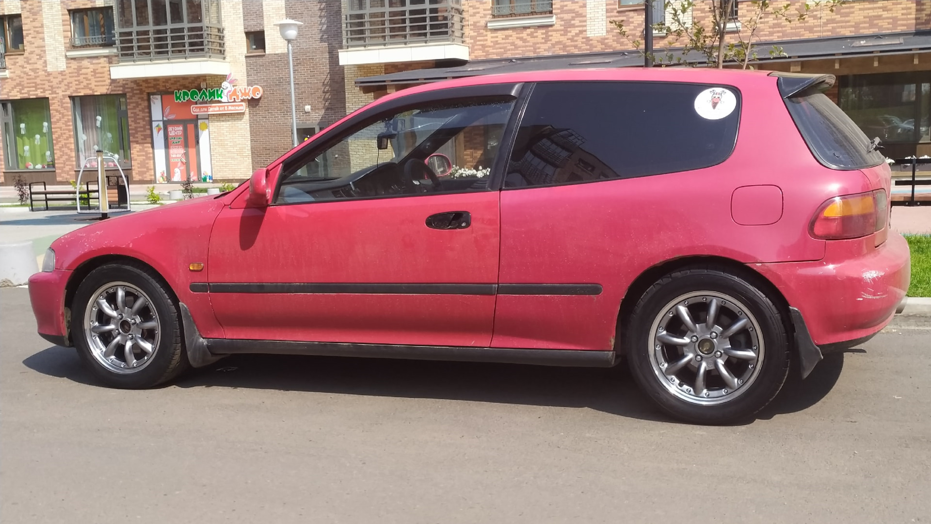 Honda Civic Hatchback (5G) 1.6 бензиновый 1993 | EG B16B spec98 +S80 ...