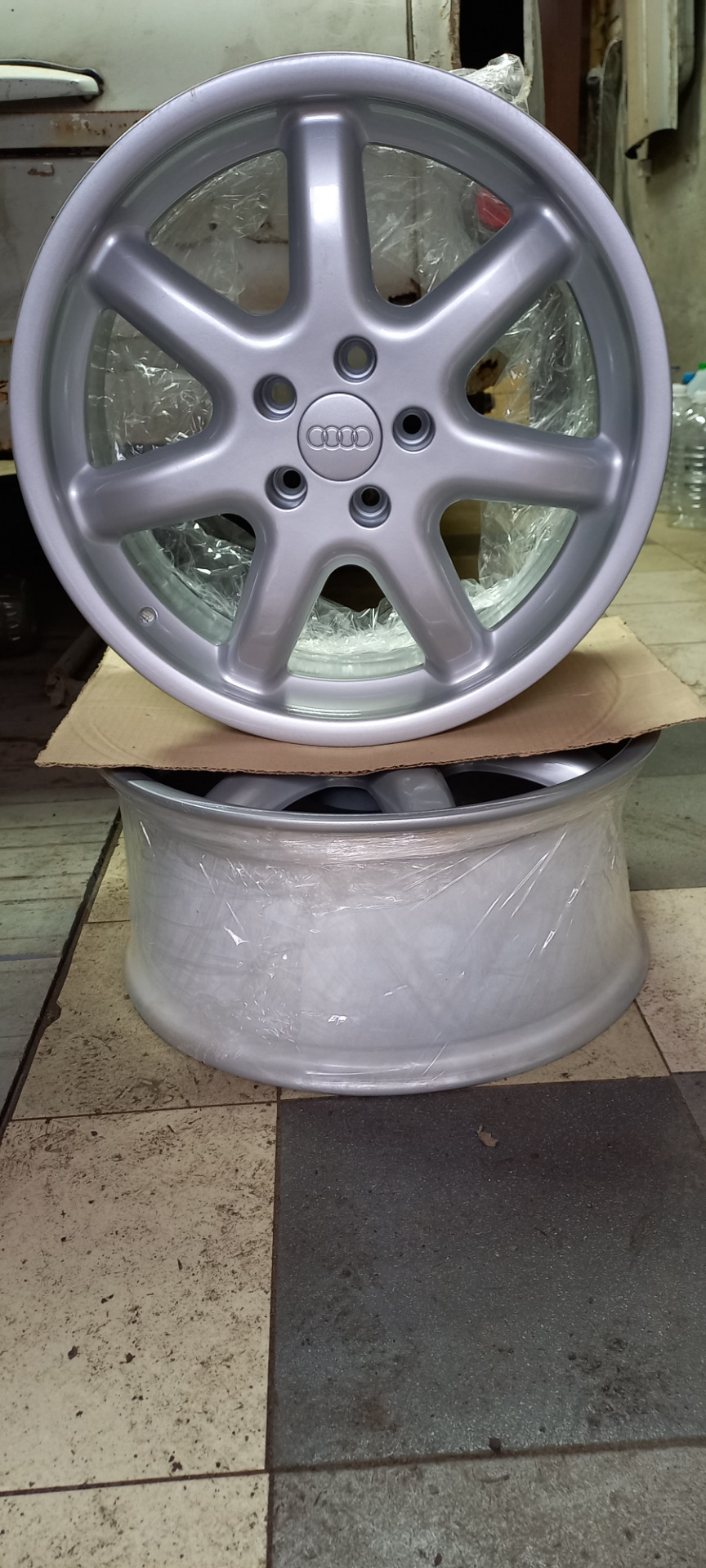 Ronal Bolero R18 — Audi 100 (C4), 2,3 л, 1992 года | стайлинг | DRIVE2