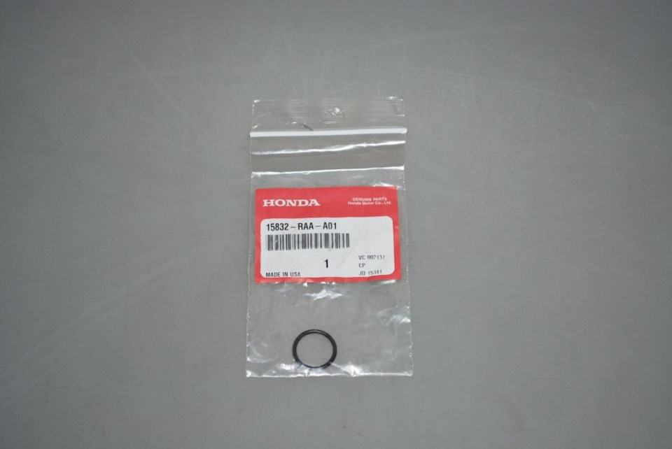 15832RAAA01 Резиновое кольцо клапана управления маслом Honda | Запчасти ...