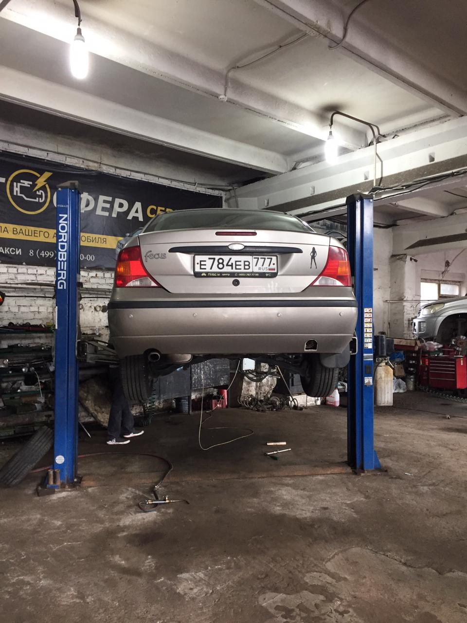 Замена ступичного подшипника — Ford Focus Sedan I, 1,6 л, 2004 года ...