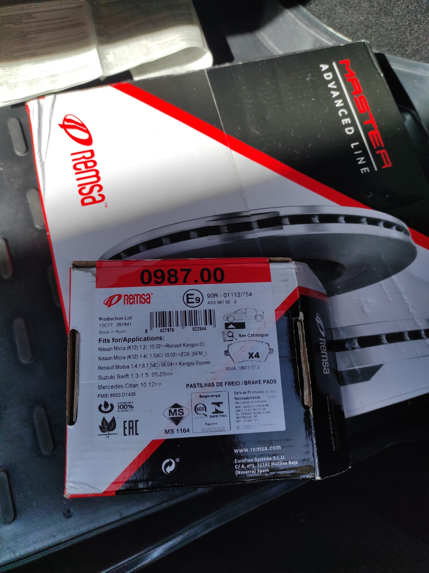 Заказал вот такой комплект, подойдут на весту? — Lada Vesta (1G), 1,6 л ...