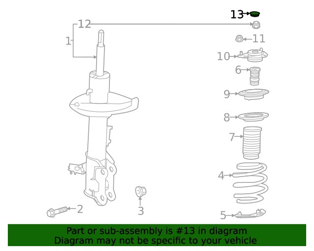 4868433030 Чехол амортизатора TOYOTA LEXUS | Запчасти на DRIVE2
