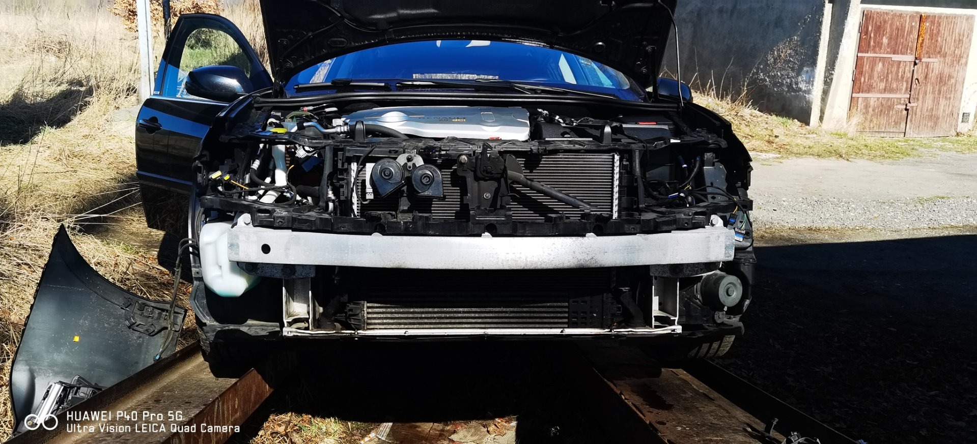 Замена радиатора кондиционера. — Renault Laguna III, 2 л, 2011 года ...