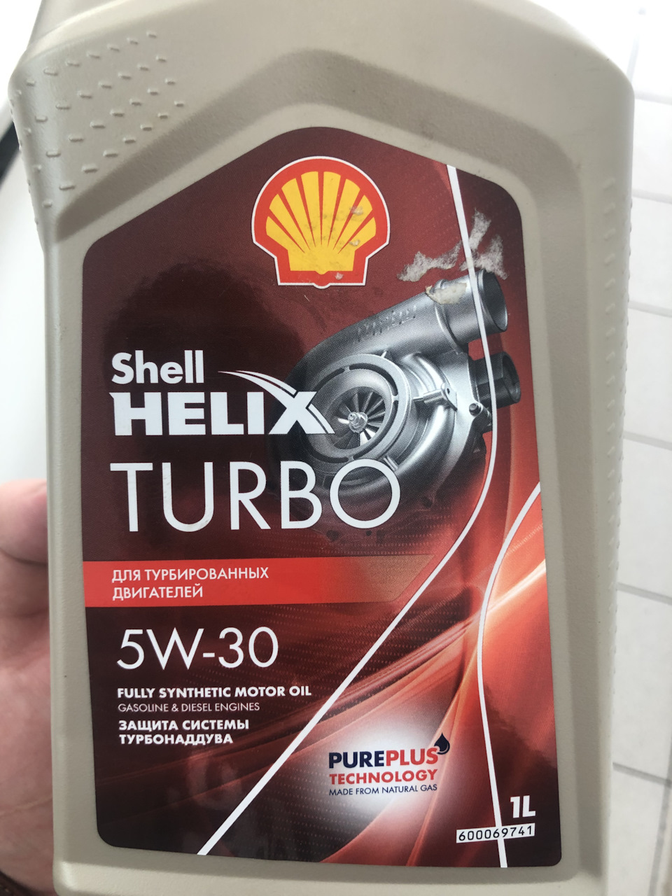 Shell Helix Turbo 5w30 — Skoda Superb Mk2, 1,8 л, 2011 года | плановое ...