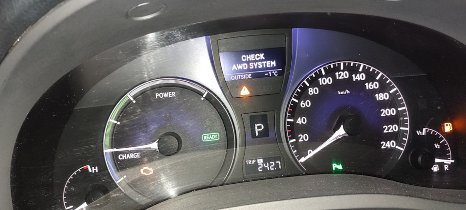 Check hybrid sistem и AWD system HELP — Lexus RX 450h (3G), 3,5 л, 2009 ...
