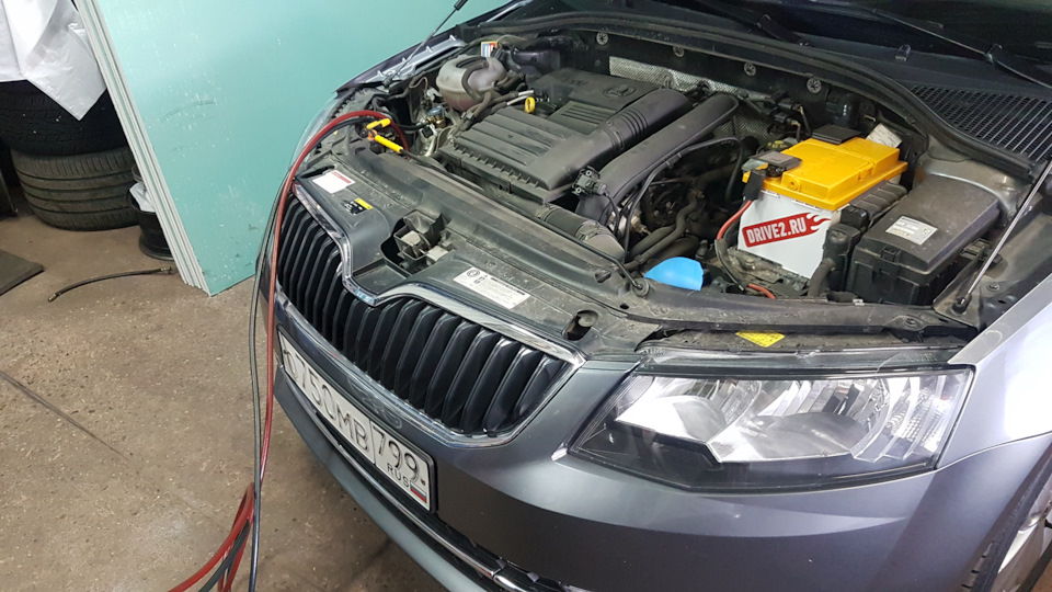 ️Профилактика кондея перезаправка и прочее… — Skoda Octavia A7 Mk3 1