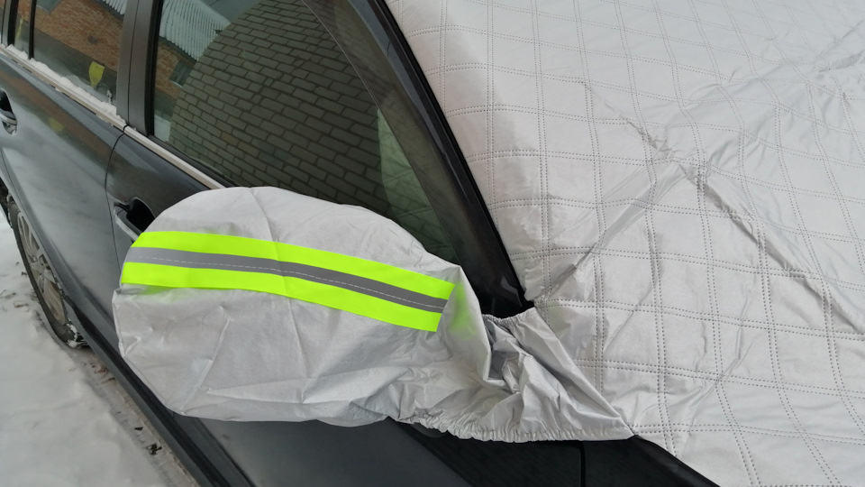 Накидка на лобовое от льда и солнца — Toyota Corolla Fielder (E160), 1 ...