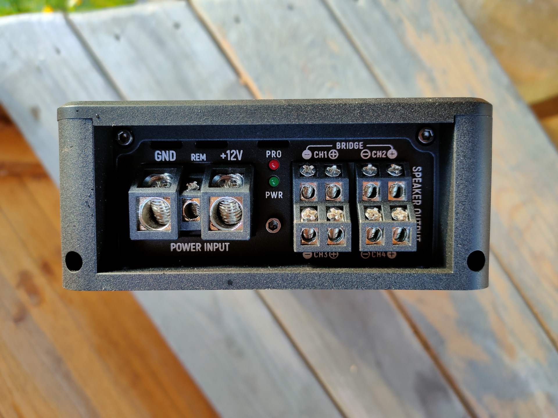 Усилитель AMP PRO 4.120 — Haval F7 (1G), 2 л, 2020 года | автозвук | DRIVE2