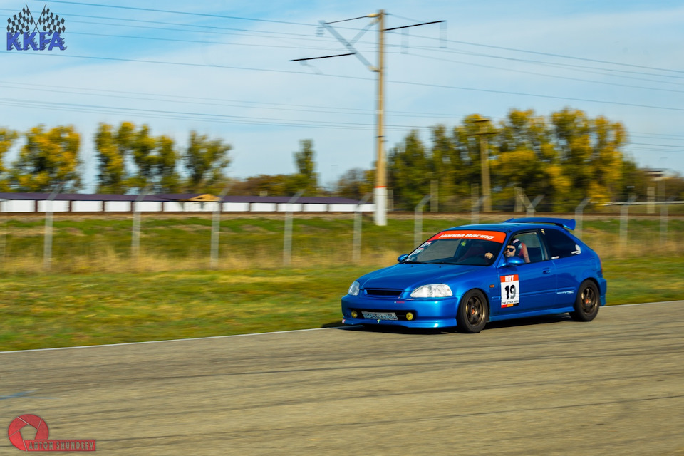 Time atack KKFA 6 этап — Honda Civic Hatchback (6G), 1,6 л, 1998 года | соревнования | DRIVE2