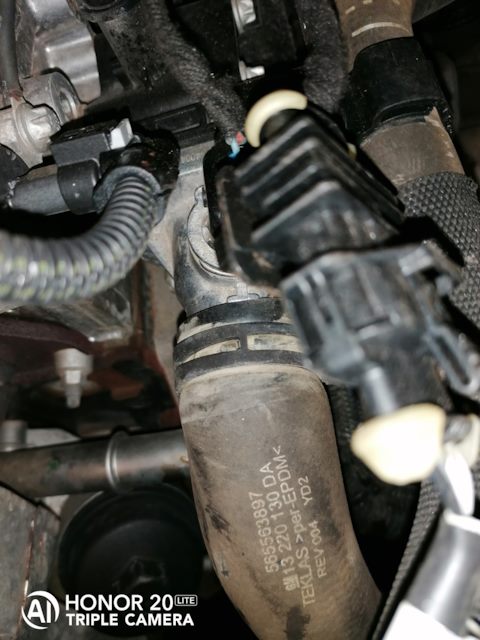 565563897 Патрубок радиатора GM | Запчасти на DRIVE2