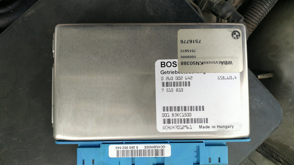 ЭБУ EGS вопрос по проводке. — BMW 3 series (E46), 3 л, 2002 года ...