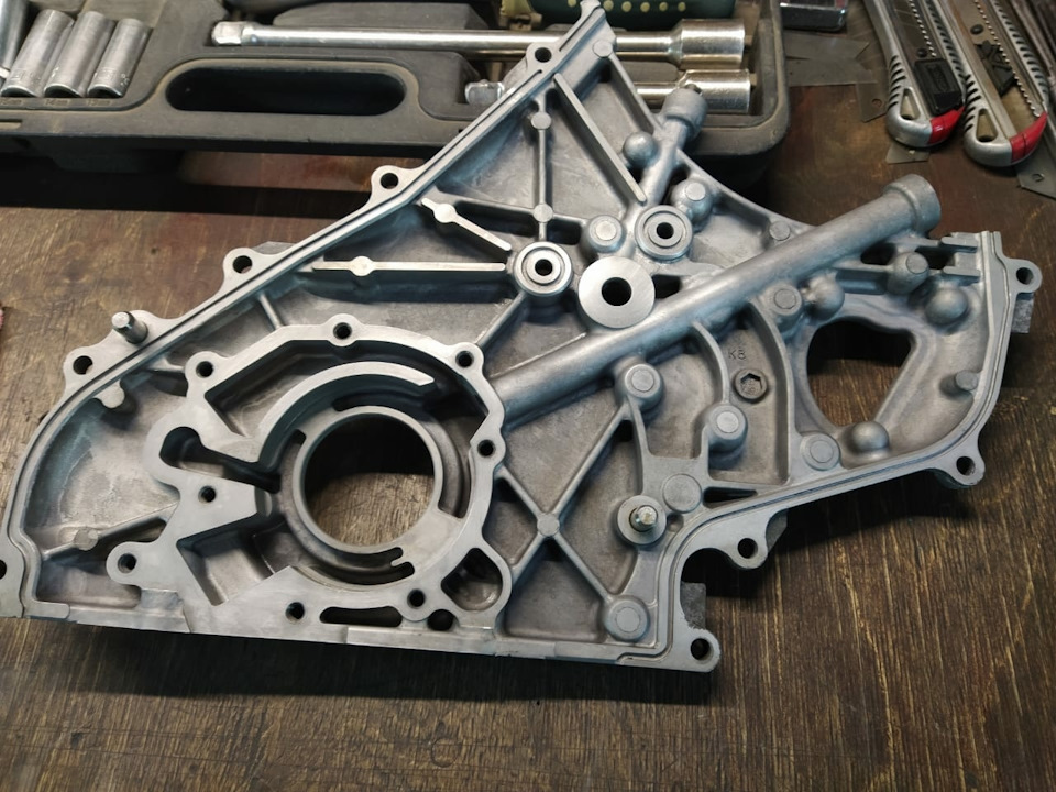 Замена цепей ГРМ YD 22 136 ЛС, 2006 г. — Nissan X-Trail I (t30), 2,2 л ...