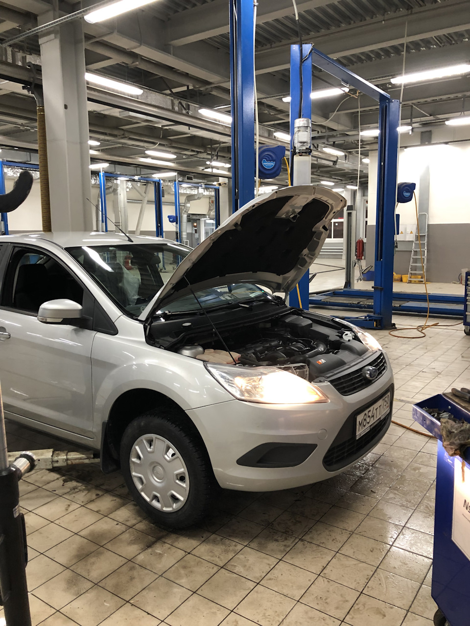 ТО 1 — Ford Focus Hatchback II, 1,6 л, 2011 года | плановое ТО | DRIVE2