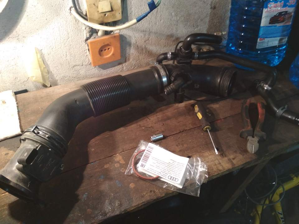 81. Замена ВВ проводов. Чистка ДЗ — Volkswagen Passat B5, 2 л, 2001 ...