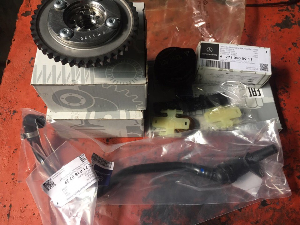 A2710180729 Клапан масляной трубки Mercedes | Запчасти на DRIVE2