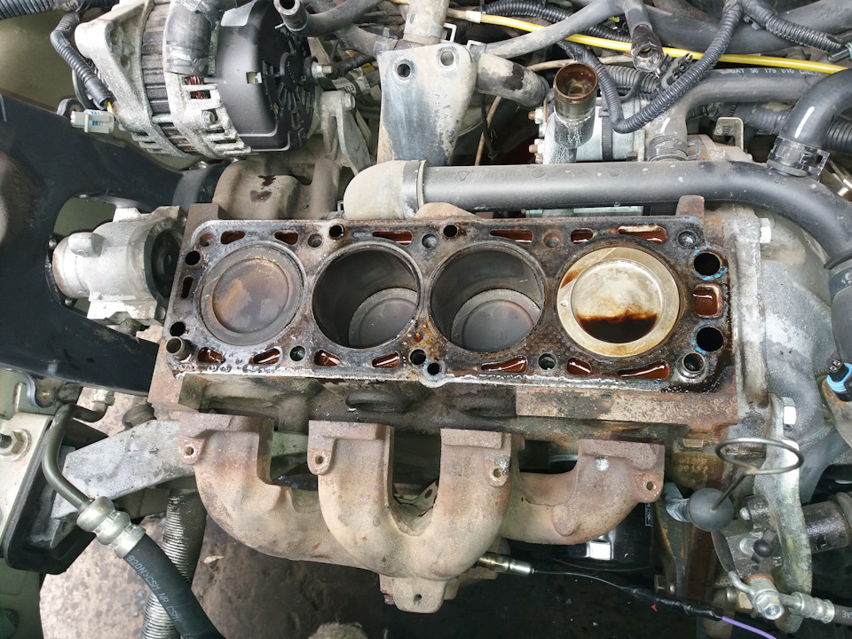 Первый ремонт — Daewoo Nexia (2G), 1,5 л, 2007 года | поломка | DRIVE2