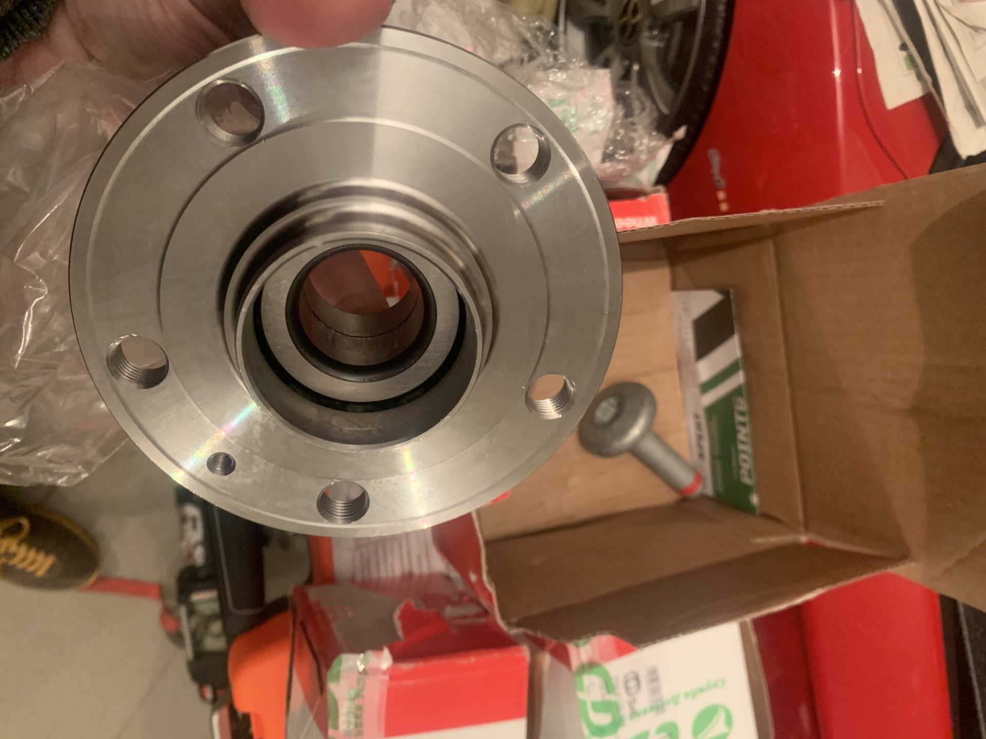 Замена подшипника ступицы на FAG — Skoda Octavia A5 Mk2, 1,4 л, 2013 ...