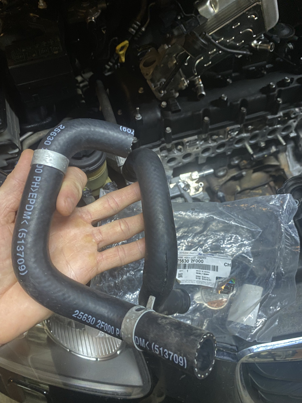 256302F000 Шланг системы охлаждения KIA HYUNDAI | Запчасти на DRIVE2